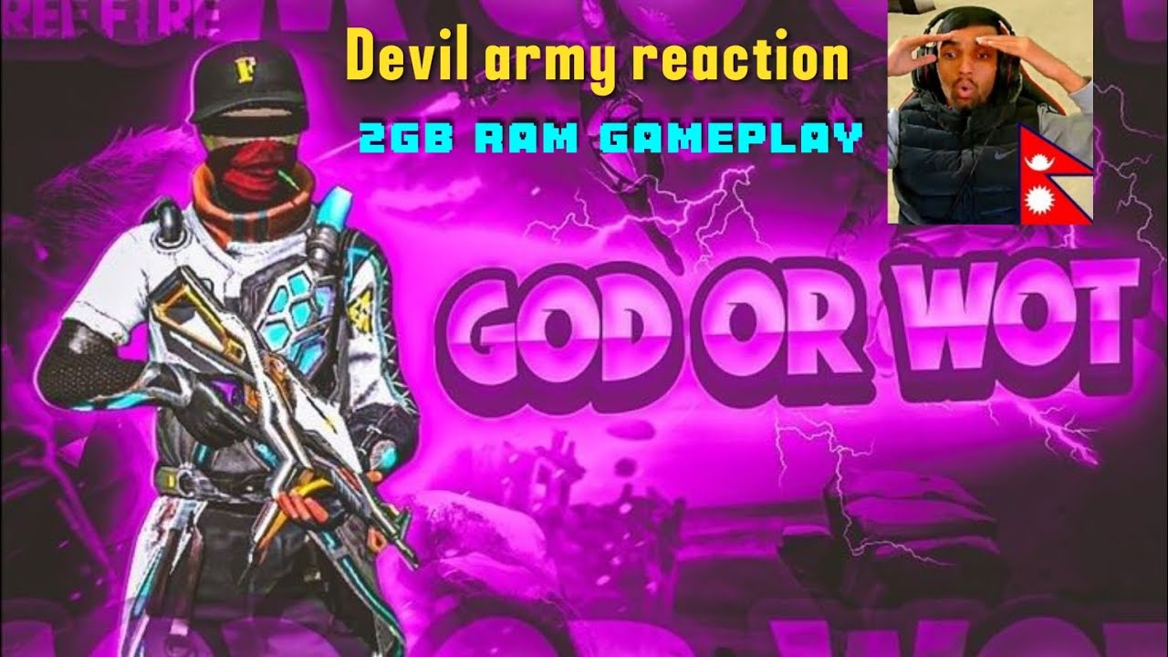 Devil army reaction on 2gb ram gameplay 🥷🏻🏋️‍♂️ #onetap #ffheadshot @adamritofficial@RaiStar ...