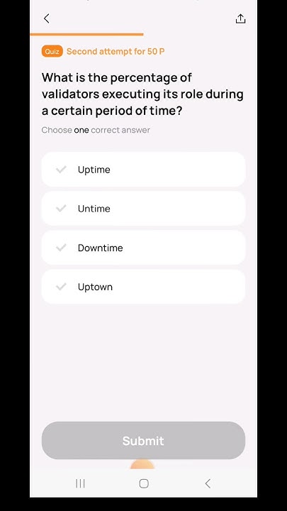 What Is The Percentage Of Validators Executing Its Role During A Certain Period Of Time Youtube