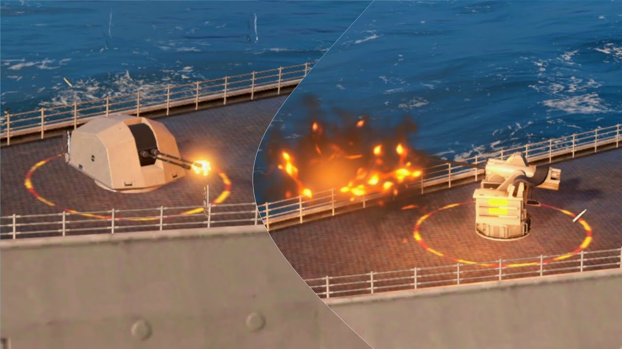 Modern Warships: Denel 35DPG Vs SeaHawk Sigma Autocannon Requested ...