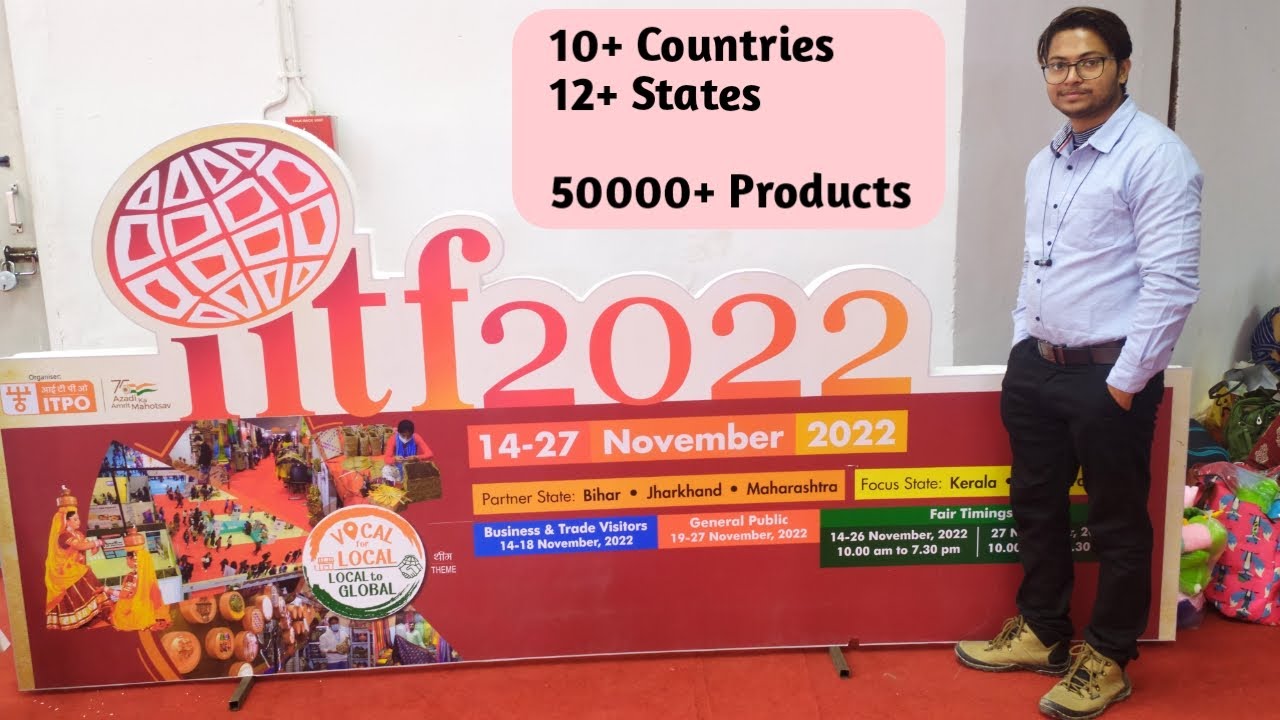 India International trade Fair 2022 Delhi || IITF || Biggest trade fair ...