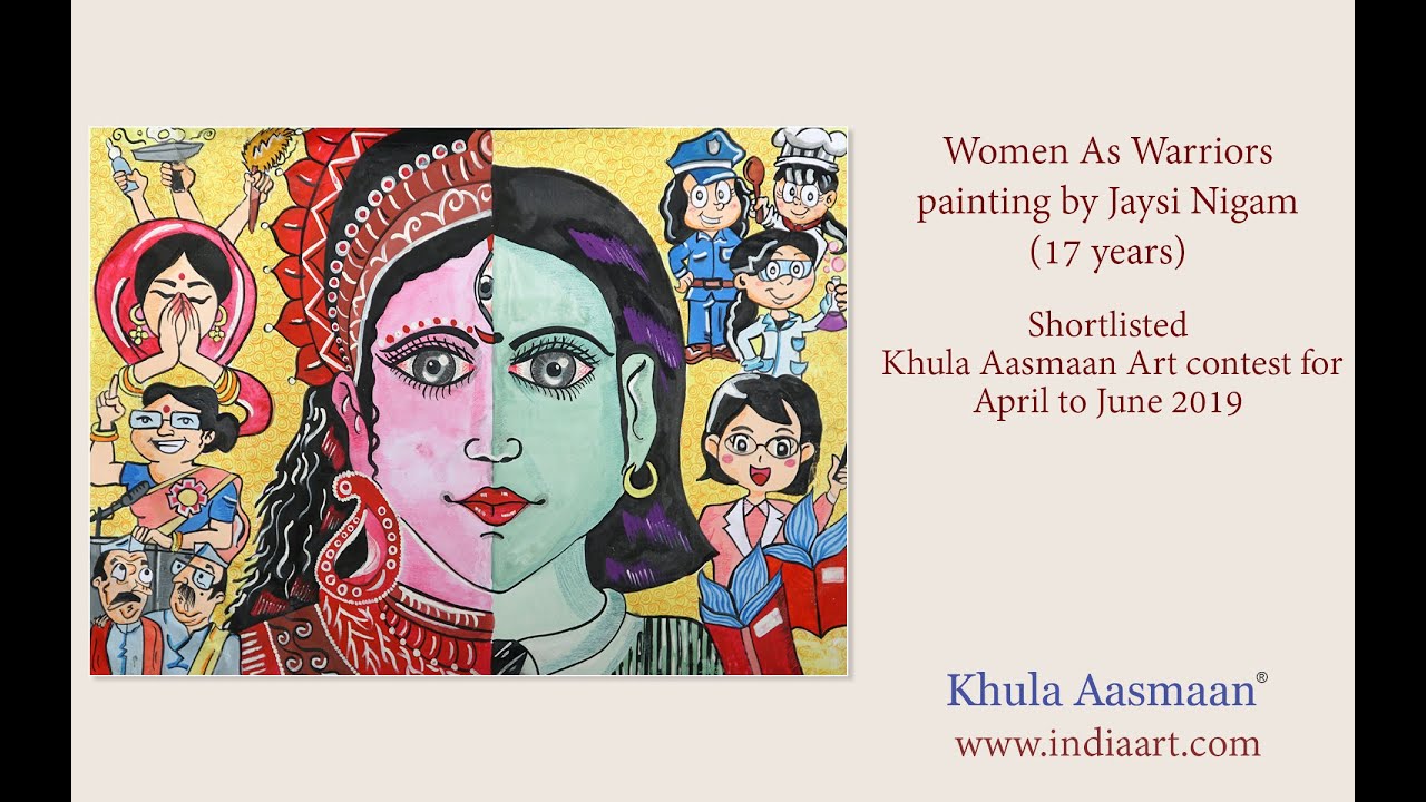 Women Empowerment painting by Jaysi Nigam - YouTube