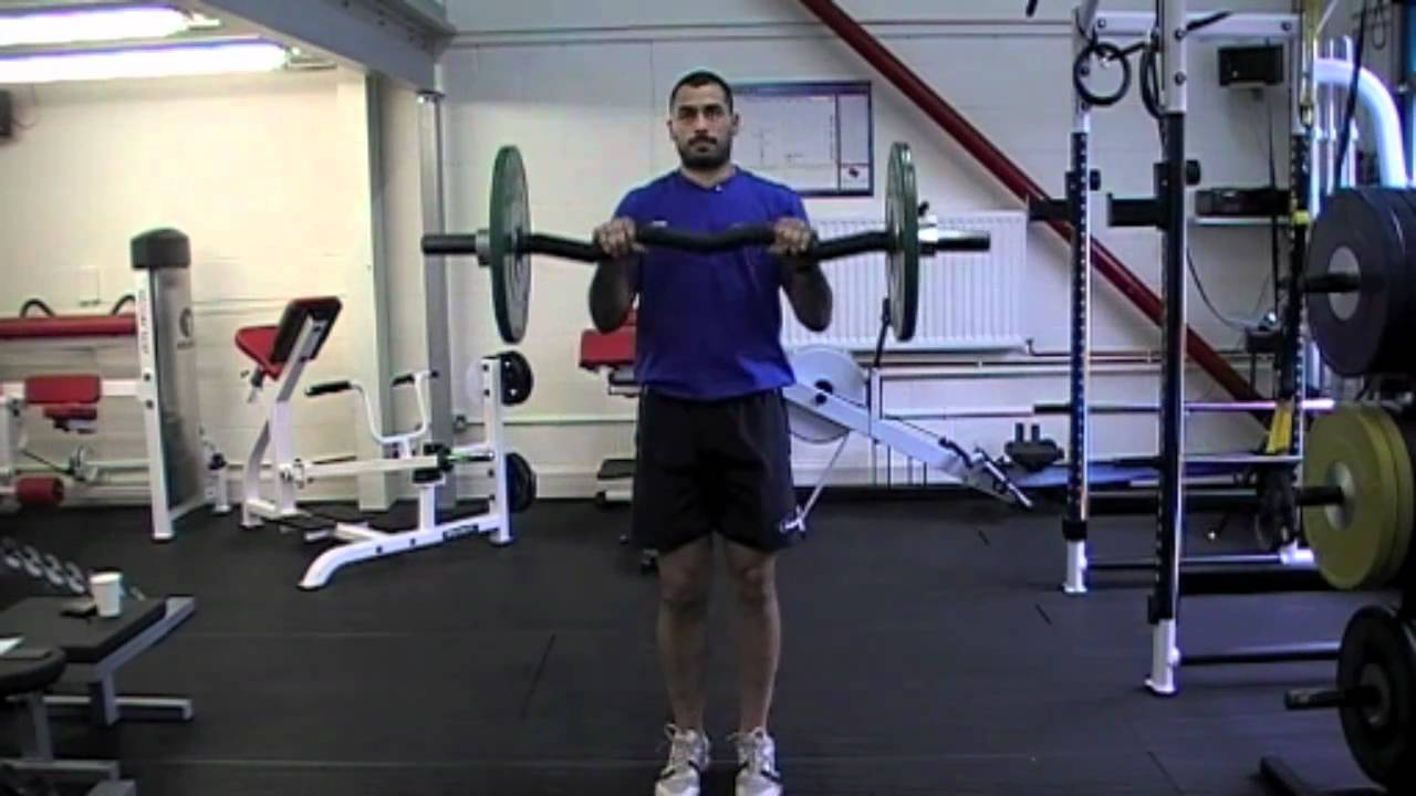 Thick EZ Bar Reverse Curls.mov - YouTube