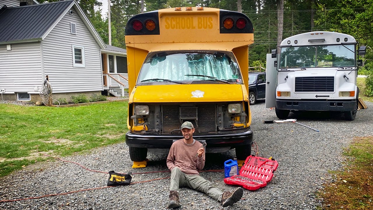 I Think We Can Fix It | Broken Down Bus Conversion - YouTube