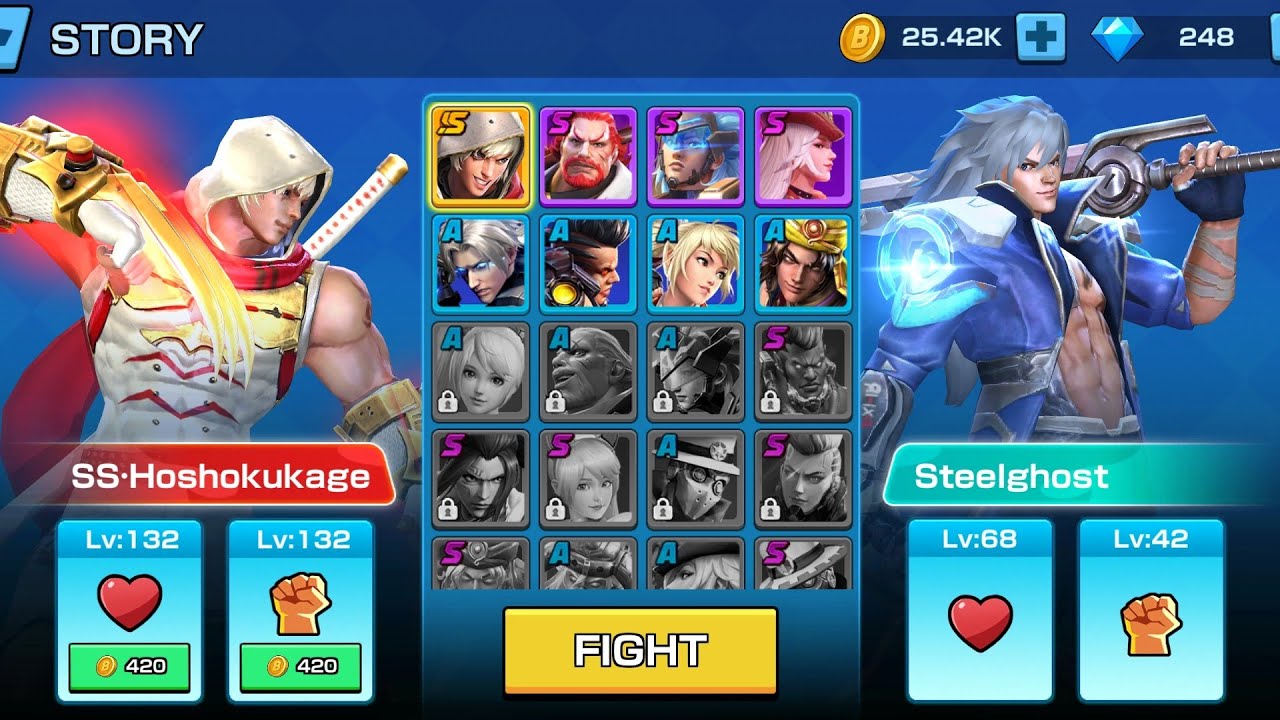 ULIMATE FIGHTING IOS ANDROID GAMEPLAY PVP MULTIPLAYER MOBILE GAME ...