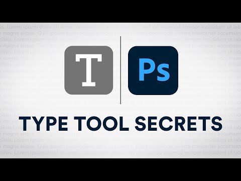 Photoshop Type Tool Secrets, Character and Paragraph Panel - How to Use ...