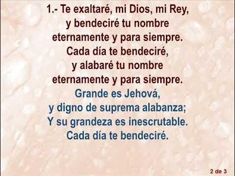 Te Exaltaré, Mi Dios, Mi Rey - YouTube