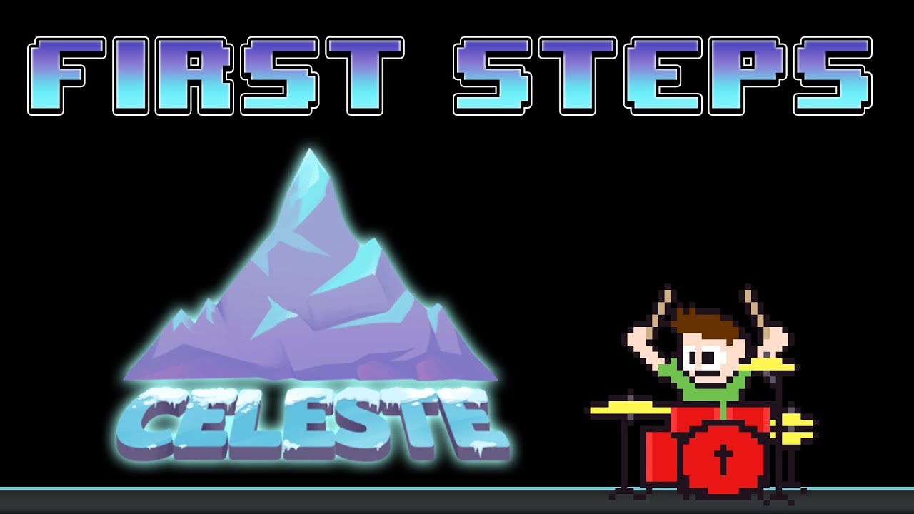 Celeste OST - First Steps (Blind Drum Cover) -- The8BitDrummer - YouTube