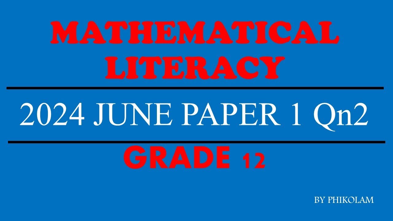 2024 June P1 Qn2 - YouTube