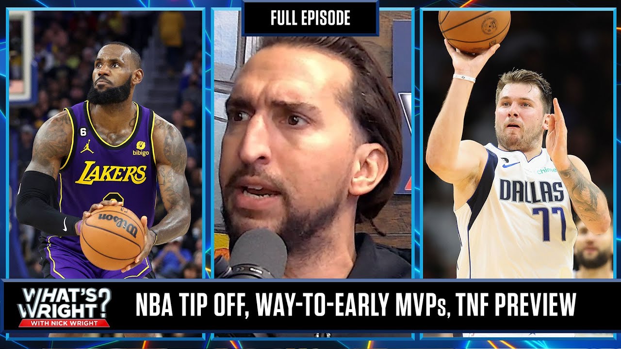 NBA Tip Off, TNF Preview, & Two Wrongs One Wright | What's Wright ...