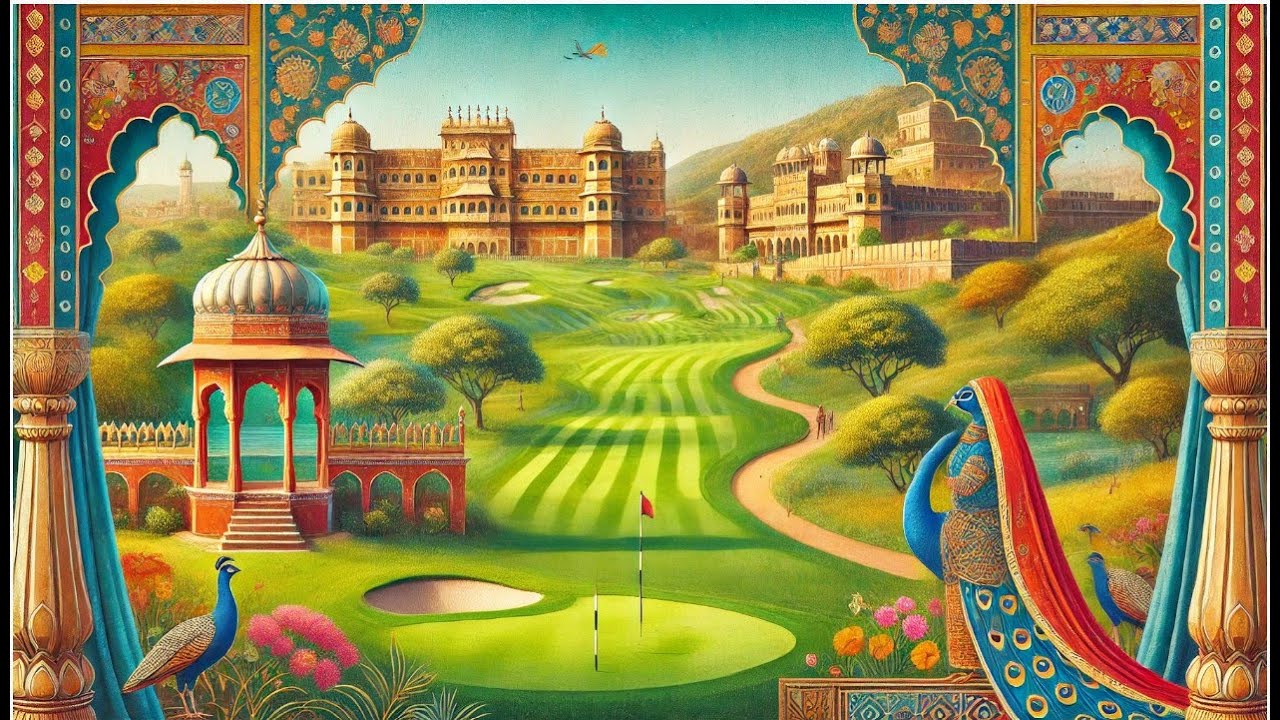 A Royal Golfing Experience in Jaipur - Rambagh Golf Club - YouTube