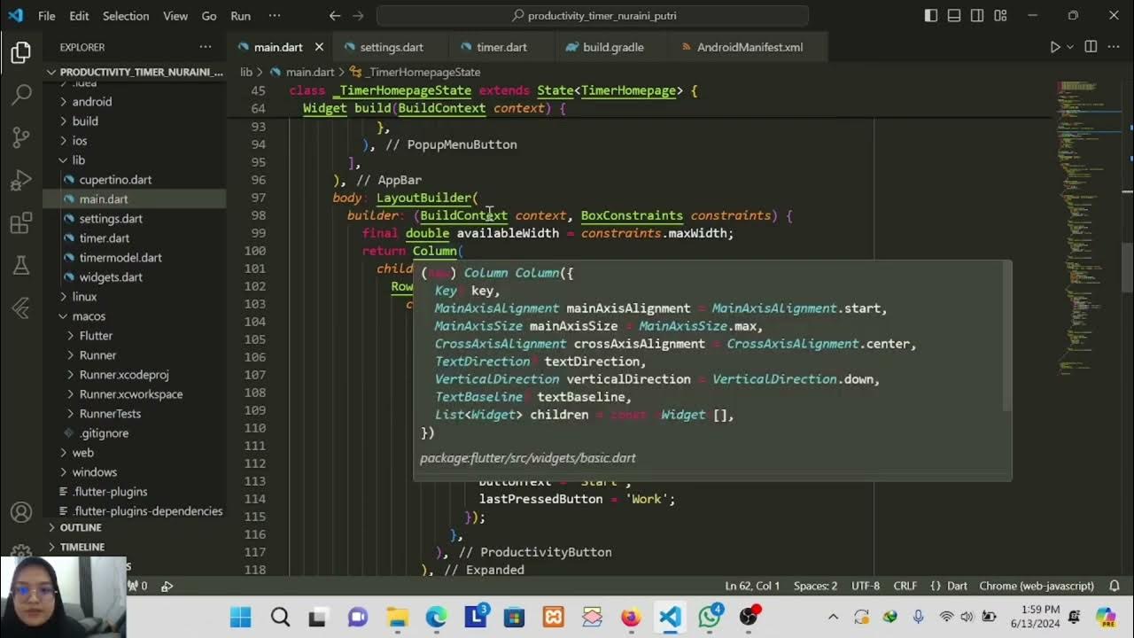 PEMROGRAMAN MOBILE || FLUTTER STREAMS (praktikum 3) - YouTube