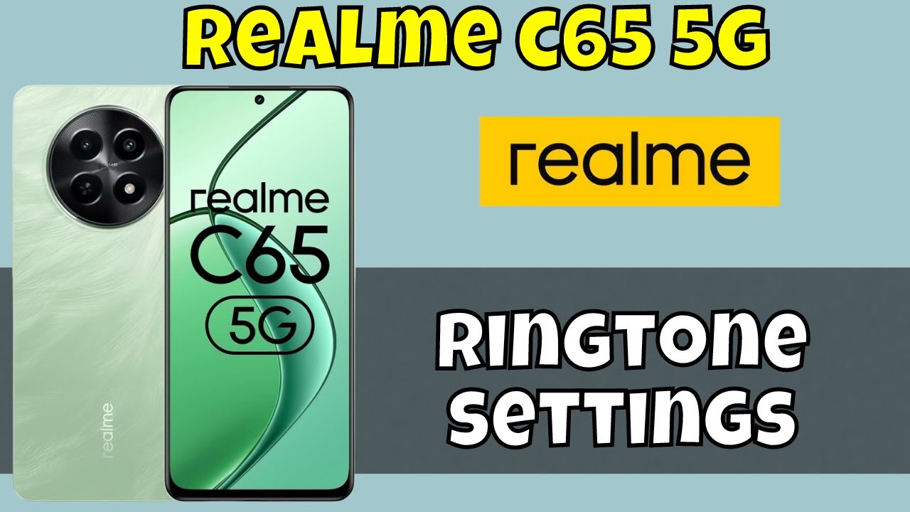 Set Custom Ringtone Realme C65 5g || How to set ringtone || Ringtone ...