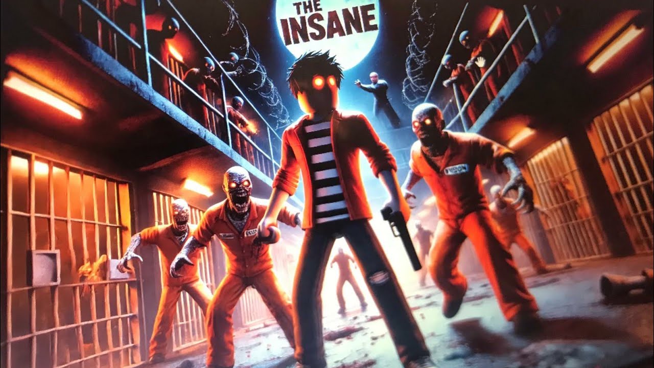 Escaping The insane prison filled with Zombies #gaming #Roblox # ...
