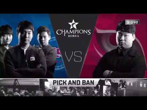 【LCK春季賽】第9週 KT vs KDM #1 - YouTube