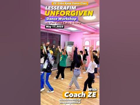 🇵🇭 LESSERAFIM - Unforgiven #kpop #dance #class #tutorial #howto #mirrored #lesserafim # ...