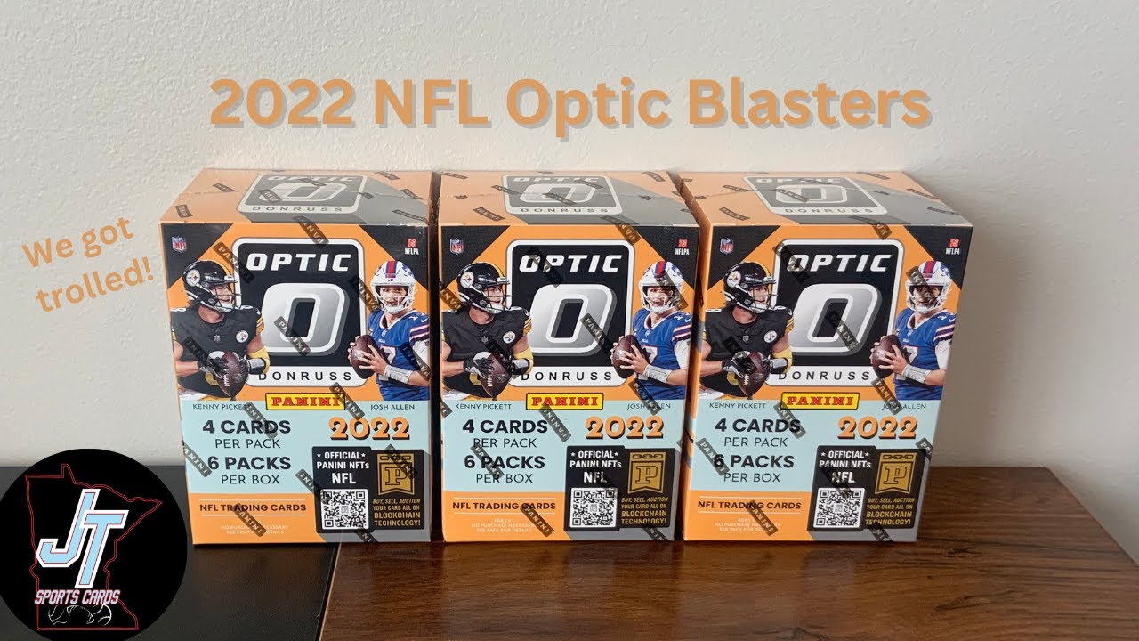 New Release!! - 2022 NFL Panini Optic Blaster Box - 3x Blaster Review ...