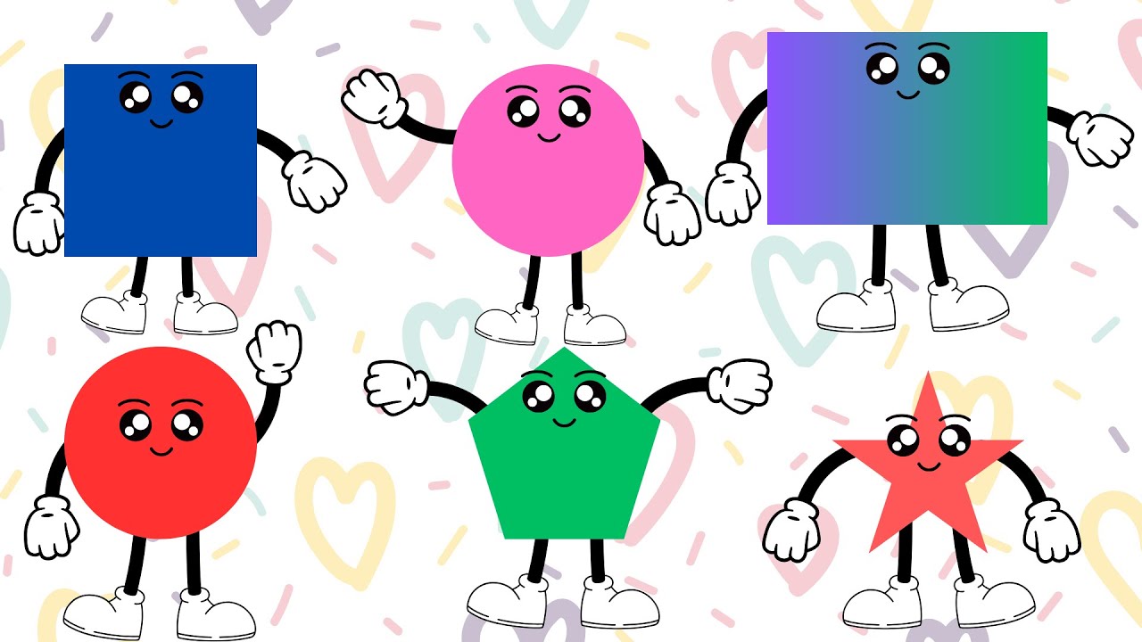 Dance with Shapes: Learn Their Names and Moves! Lean the shapes name ...