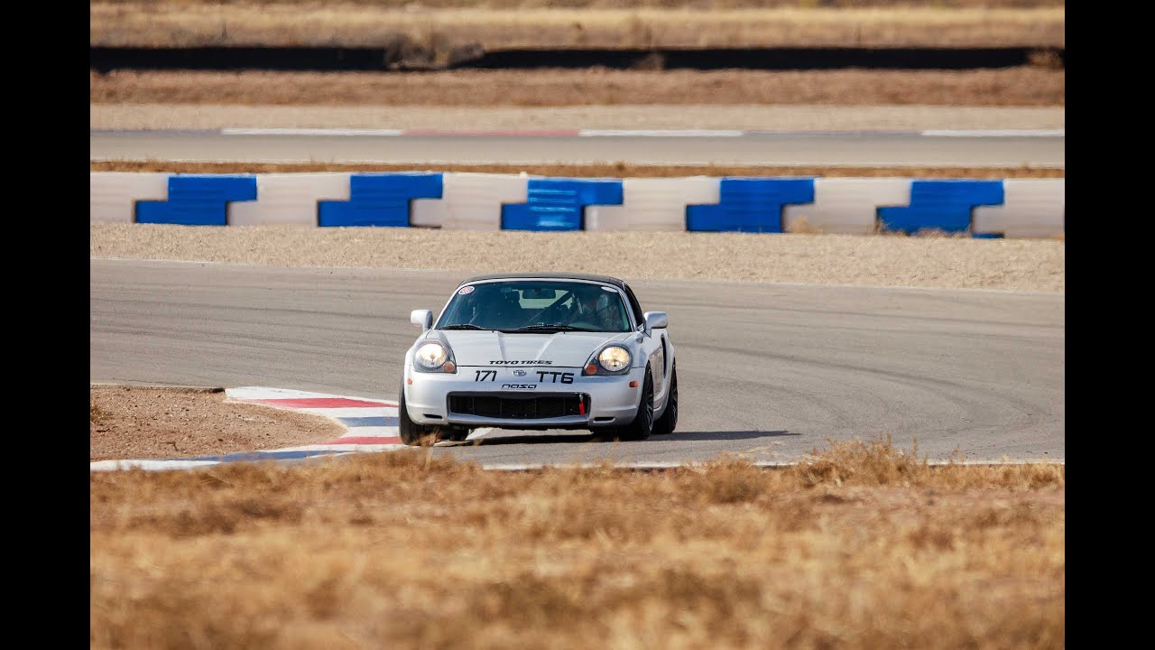 Podium Club CCW NASA TT6 record 1:44.7 MR2 Spyder - YouTube