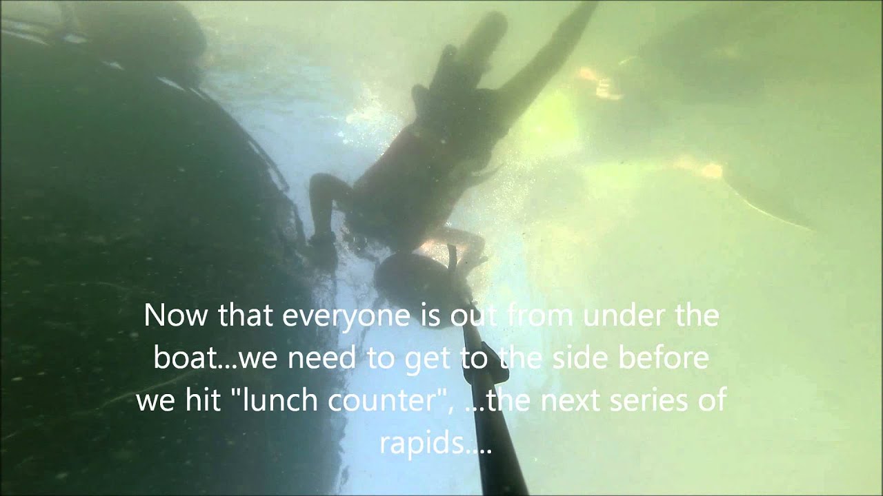 Raft Flip on Big Kahuna Rapid, Snake River, Alpine WY - YouTube