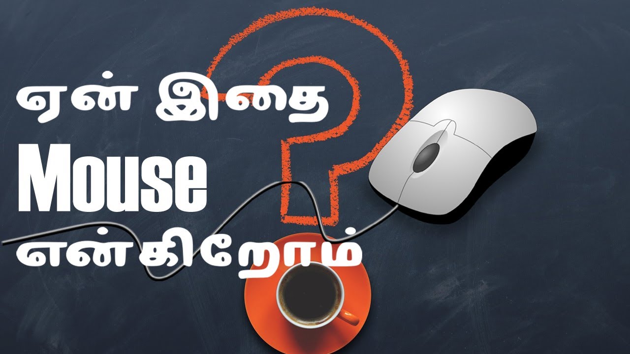 Why is a mouse called a mouse? in தமிழ் - YouTube