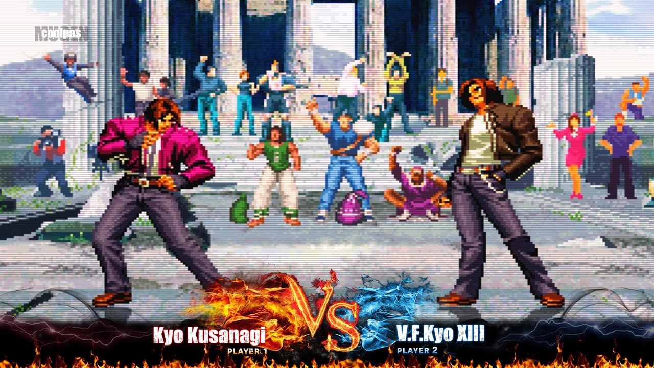 Kyo Kusanagi vs V F Kyo XIII | MUGEN - YouTube