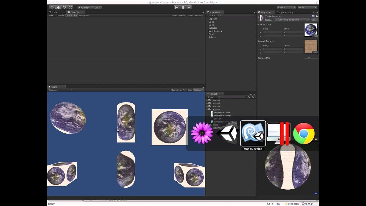 Unity Cg Shaders Part 4: Dual Textures - YouTube