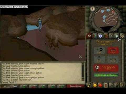 killing the giant scarab Contact! Runescape - YouTube