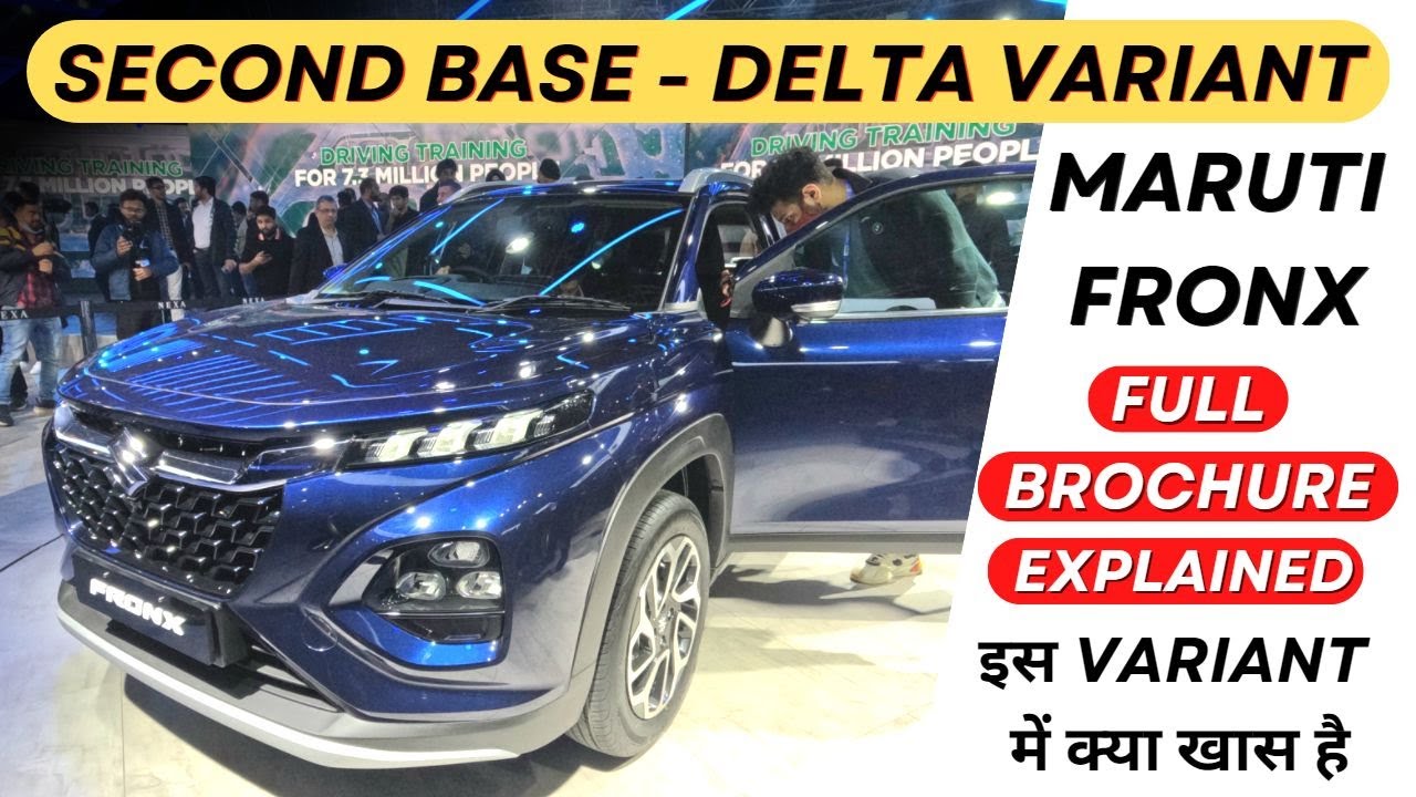 MARUTI FRONX DELTA MODEL - Rs 8.5 Lakh Suv 🔥Maruti Fronx Delta Variant ...