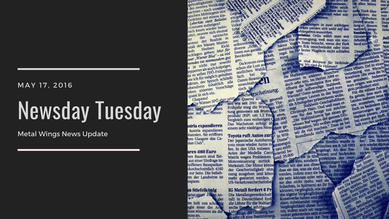 Newsday Tuesday May 17, 2016 - YouTube