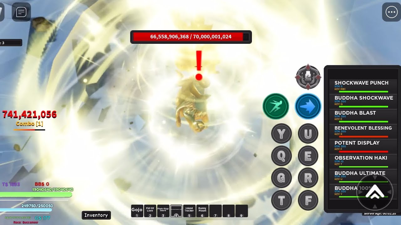 Unlocking Buddha Buddha V2 Together (Titan Shifter vibes. straight ...
