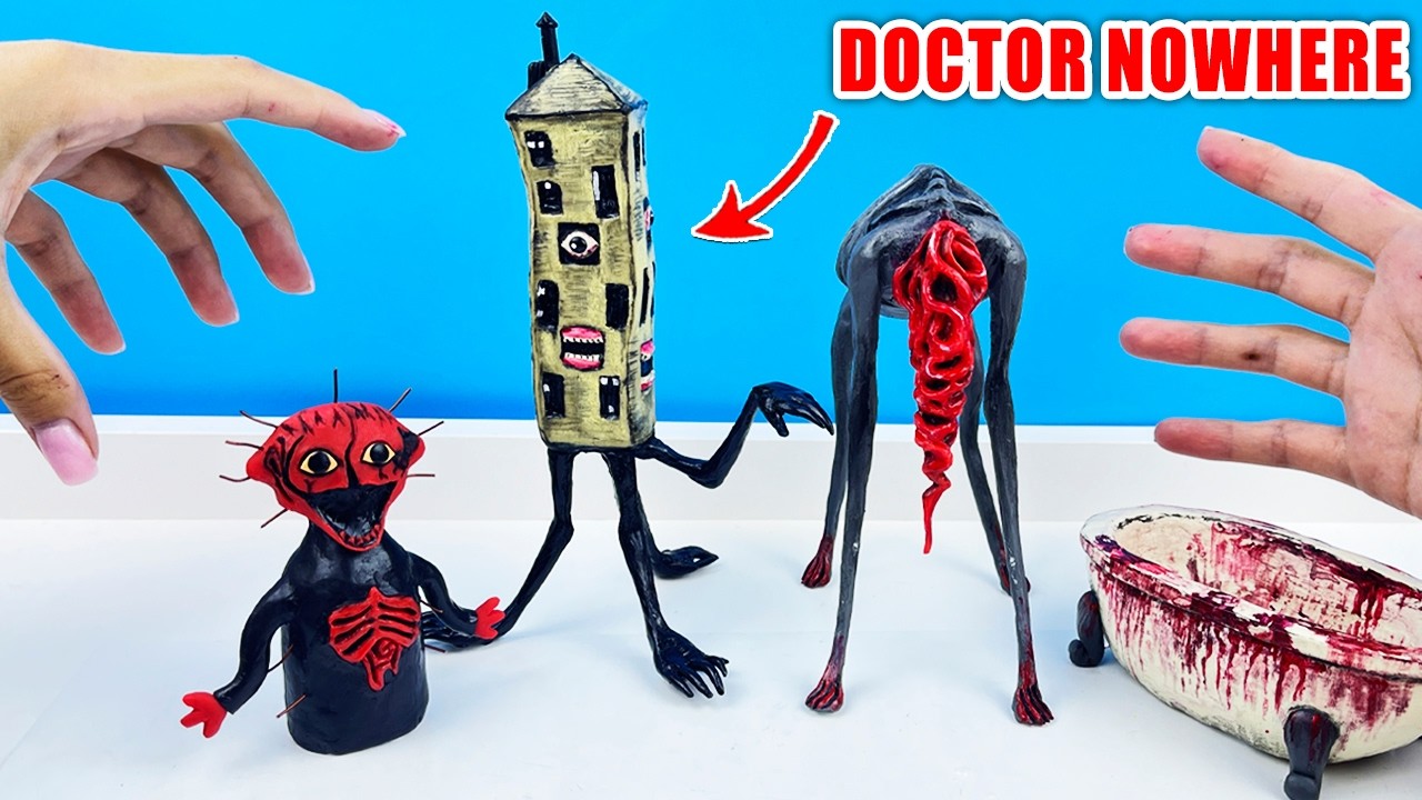 Doctor Nowhere 👁 Making The Boiled One 😲 Housewalker & Melting Bath ...