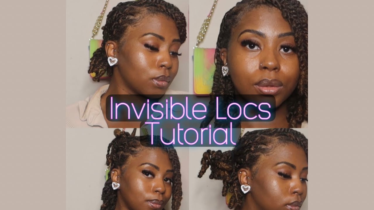 NEW TRENDY HOW TO: Invisible Locs For Beginners😍 #protectivestyles # ...