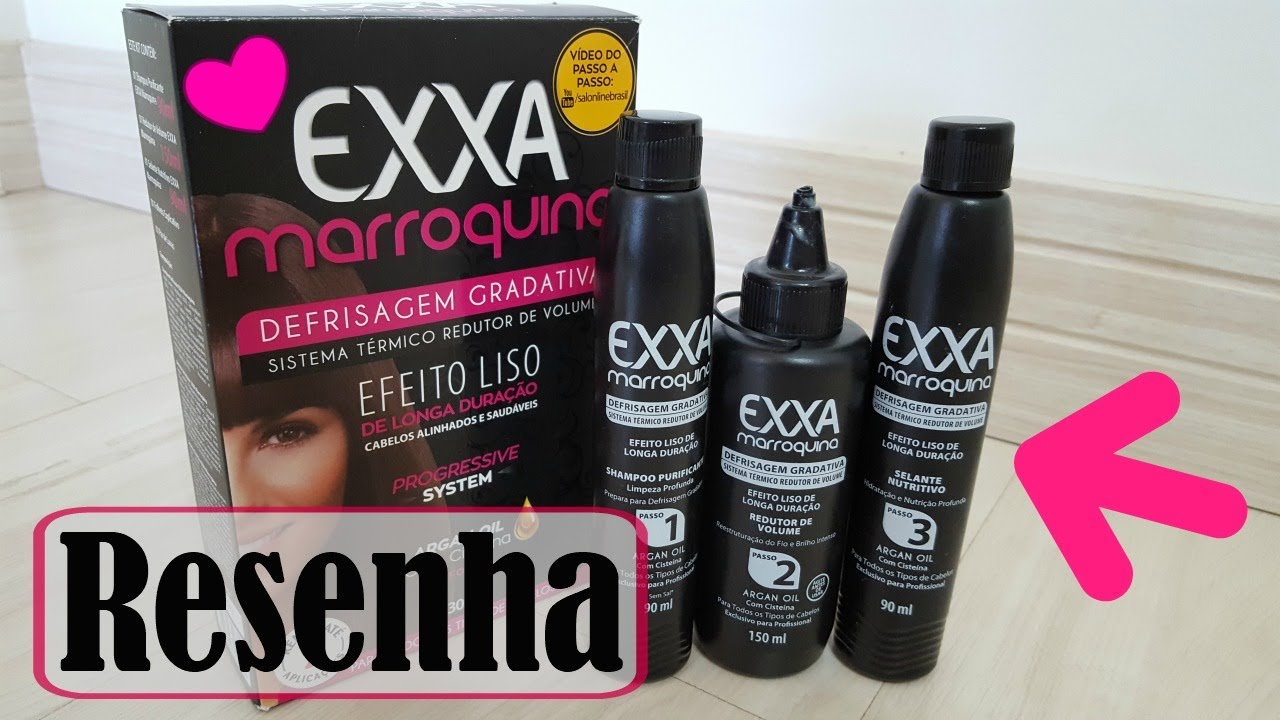 Resenha - Exxa Marroquina - Salon Line - YouTube