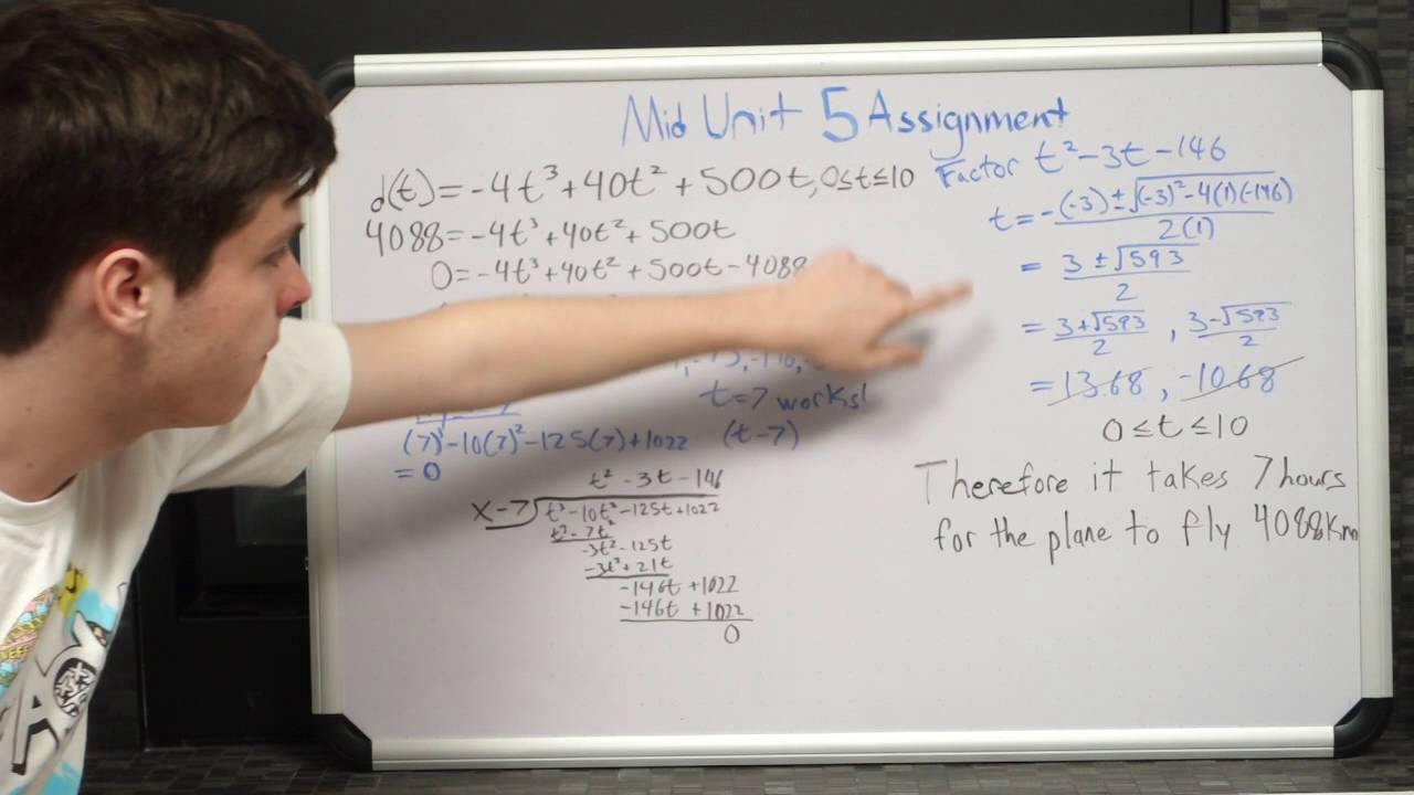 MHF4U Unit 5 Mid Unit Assignment By Tristan Hafkenscheid - YouTube