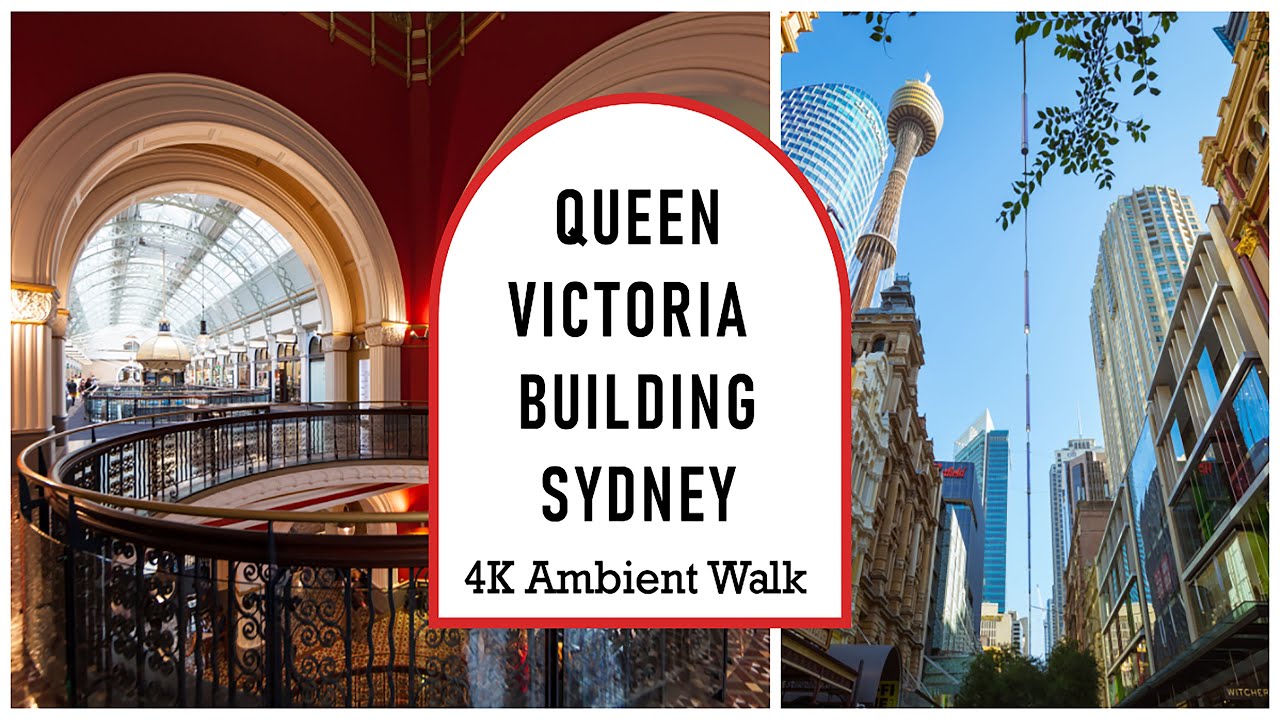 Absolutely Stunning QVB Incredible! - 4K Ambient Walk - YouTube