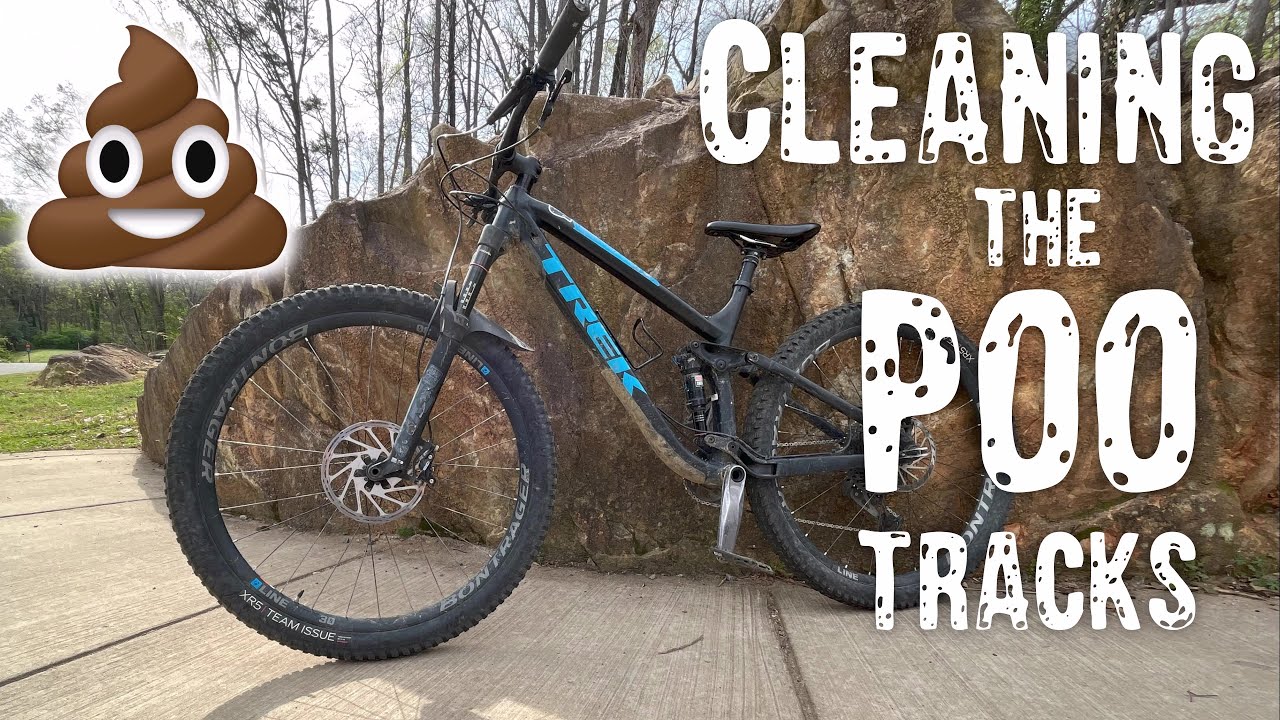 Cleaning the POO tracks! - YouTube