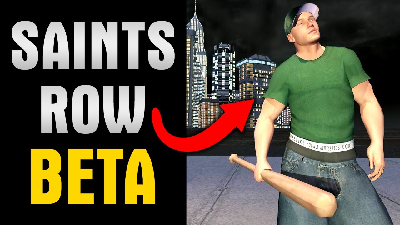 Saints Row 1 Beta Gameplay Pictures (2005-2006) - YouTube