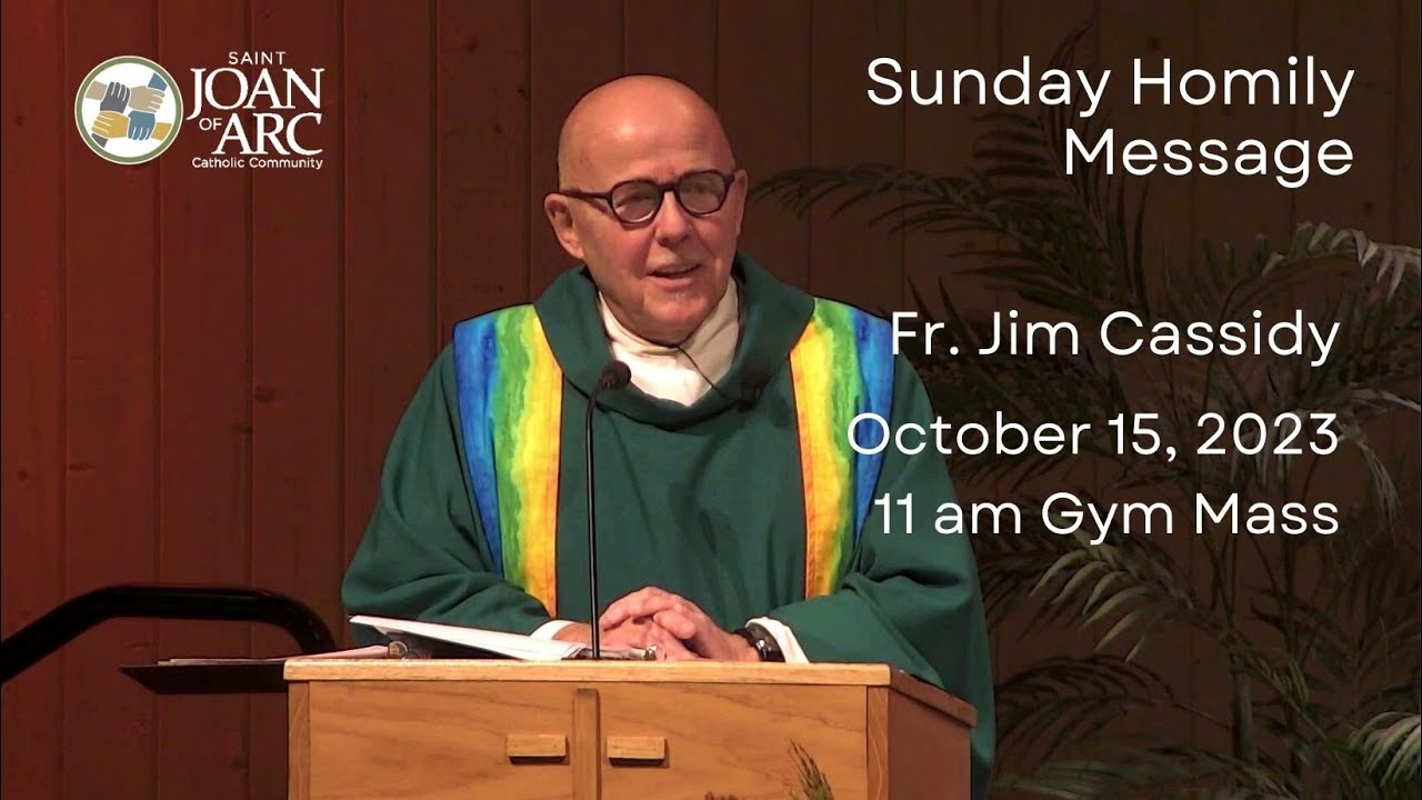 Fr. James Cassidy's October 15, 2023 Homily - YouTube