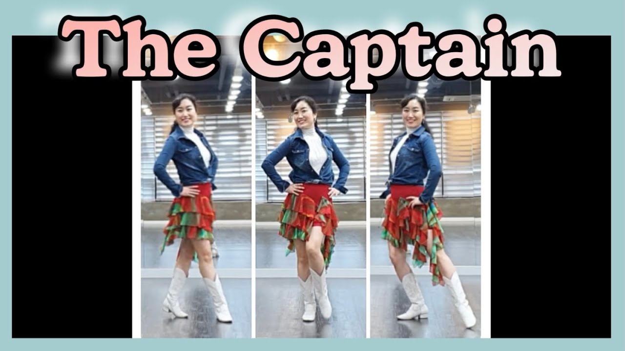The Captain - Line Dance - YouTube