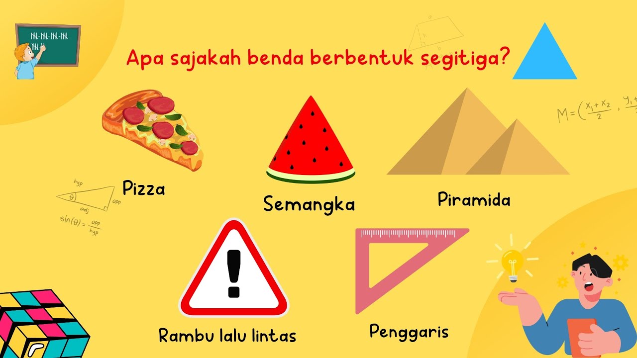 Belajar Mengenal Bentuk Dasar & Contohnya Untuk Anak Balita I Belajar ...