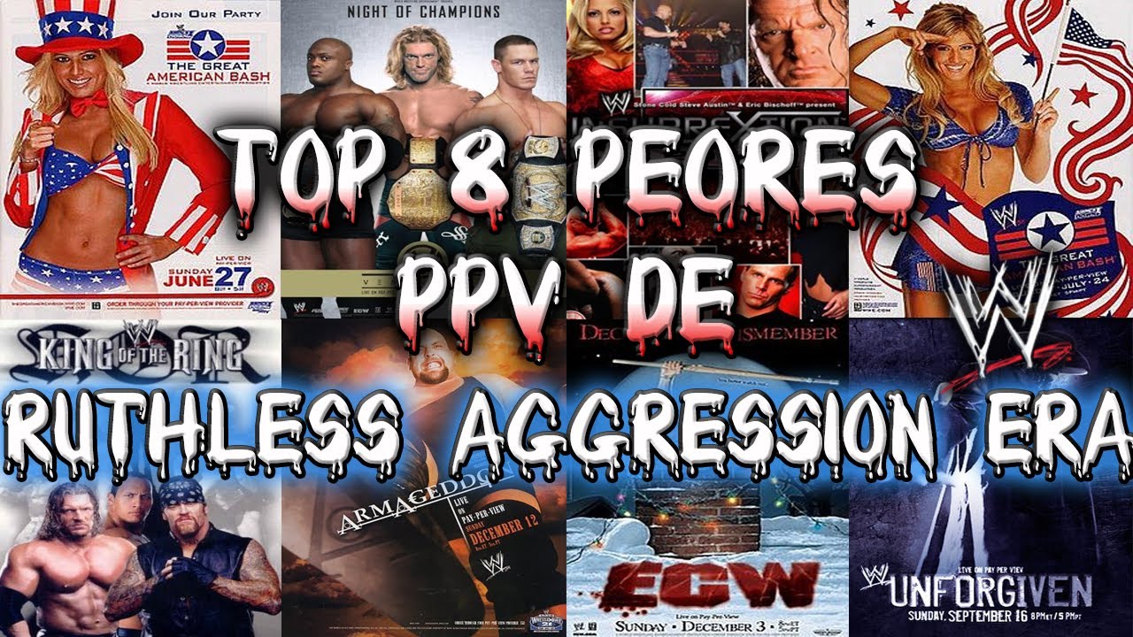 Los Peores PPV de la Ruthless Aggression Era de WWE - YouTube