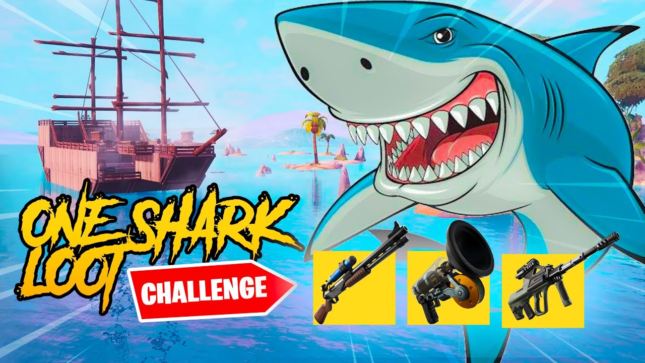 *ONE* SHARK loot CHALLENGE! - YouTube