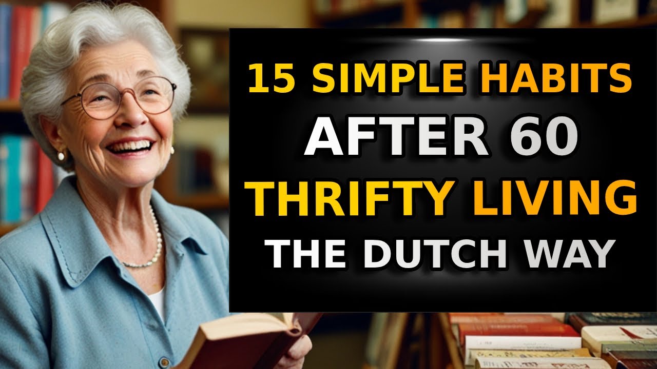 15 Simple Habits After 60, 🌷 60+ Guide to Thrifty Living: The Dutch ...