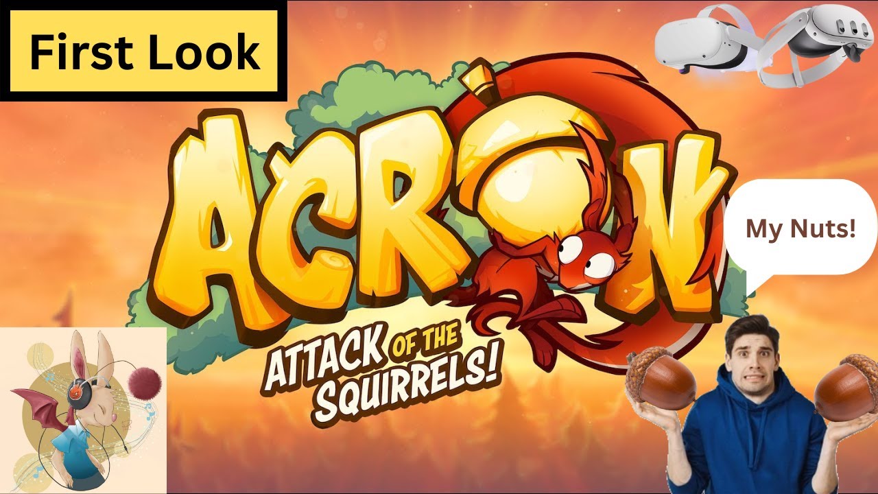 MY FRIENDS ARE TRYING TO STEAL MY NUTS! 🌰🐿️ FIRST LOOK - Acron: Attack ...