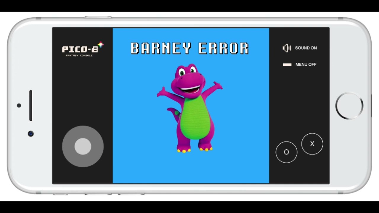 Barney Error Pico 8 Edition (16+ ONLY) - YouTube