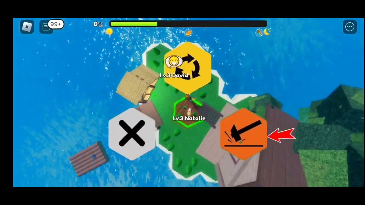 [NJKK] 로블럭스 사막섬 생존 - YouTube