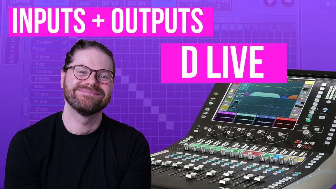 Understanding Routing On D Live Mixers - YouTube