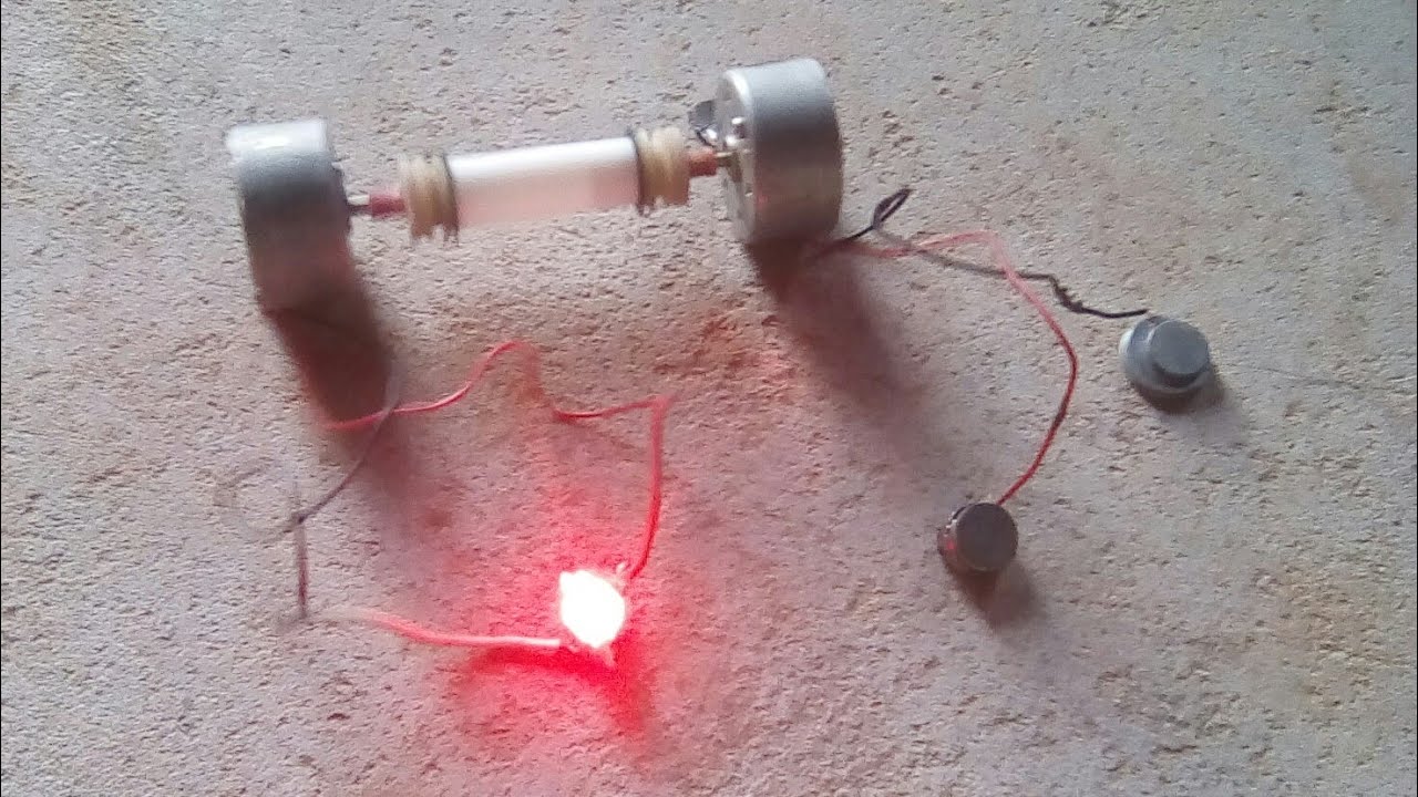 Motor Generator homemade easy Fake/Real electric generator||Electricity ...