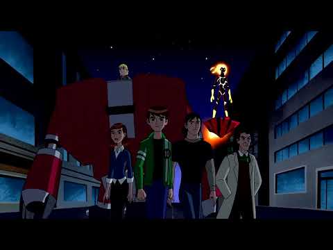 Ben 10 Alien Force teams up to defeat the hybrid