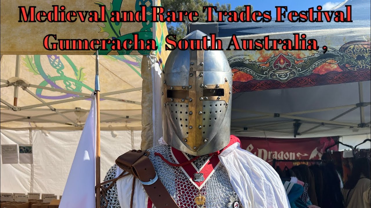 Medieval and Rare Trades Festival, Gumeracha, South Australia - YouTube